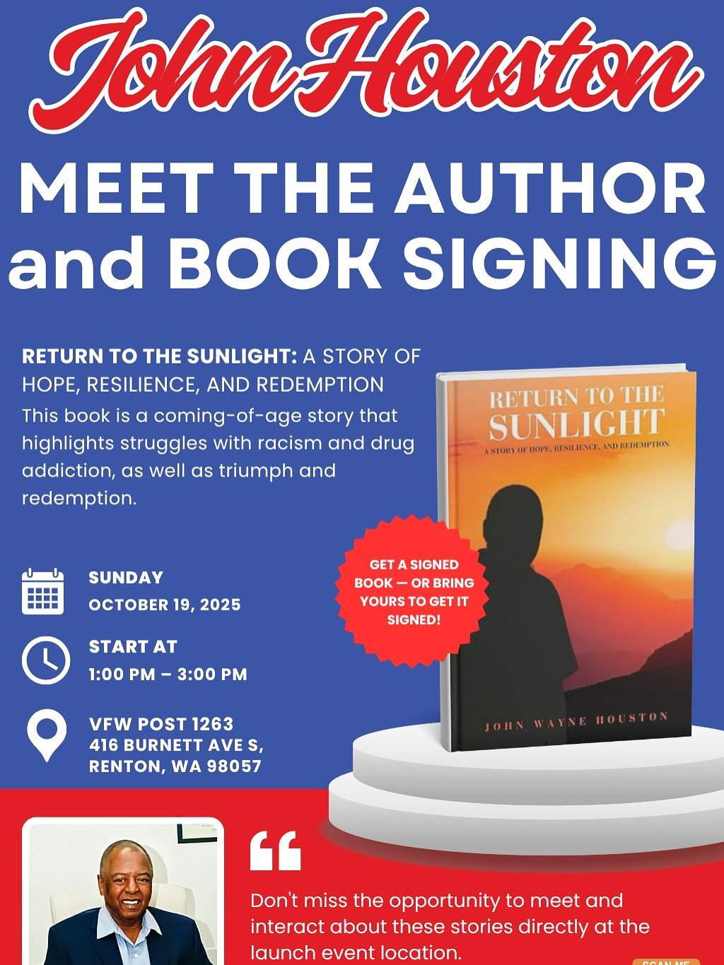 Upcoming Events – John Wayne Houston